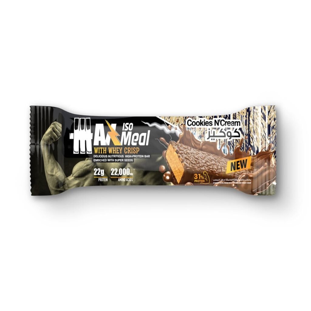 Max Muscle Max Iso Meal – Protein bar -70G – Protein and More